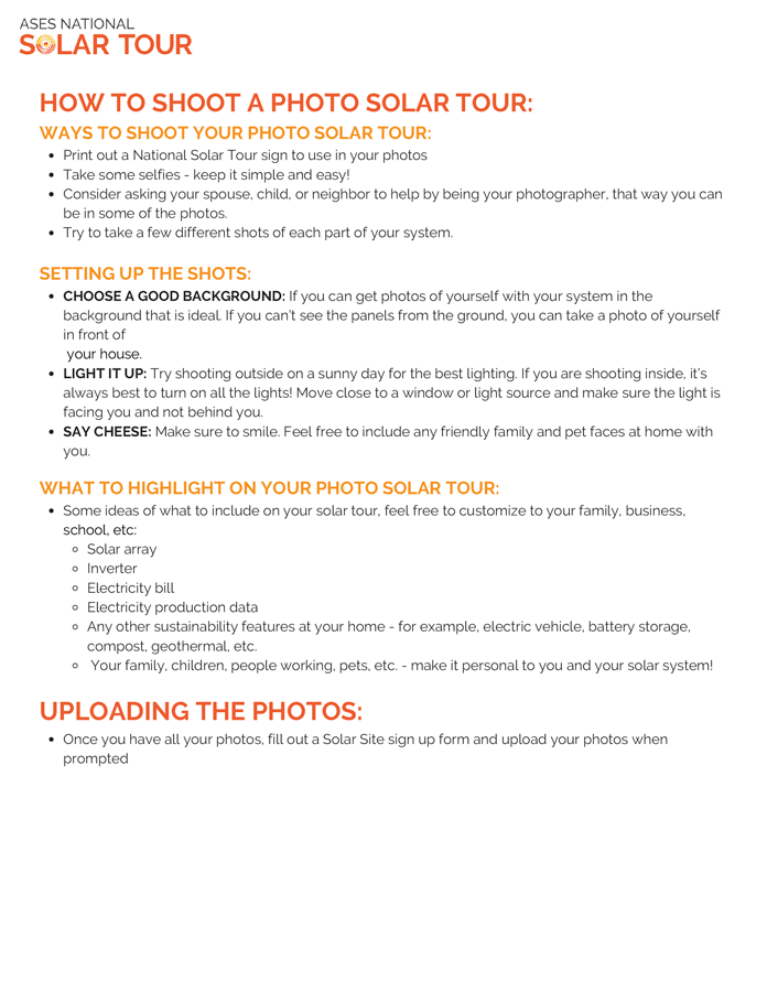Resources | ASES National Solar Tour